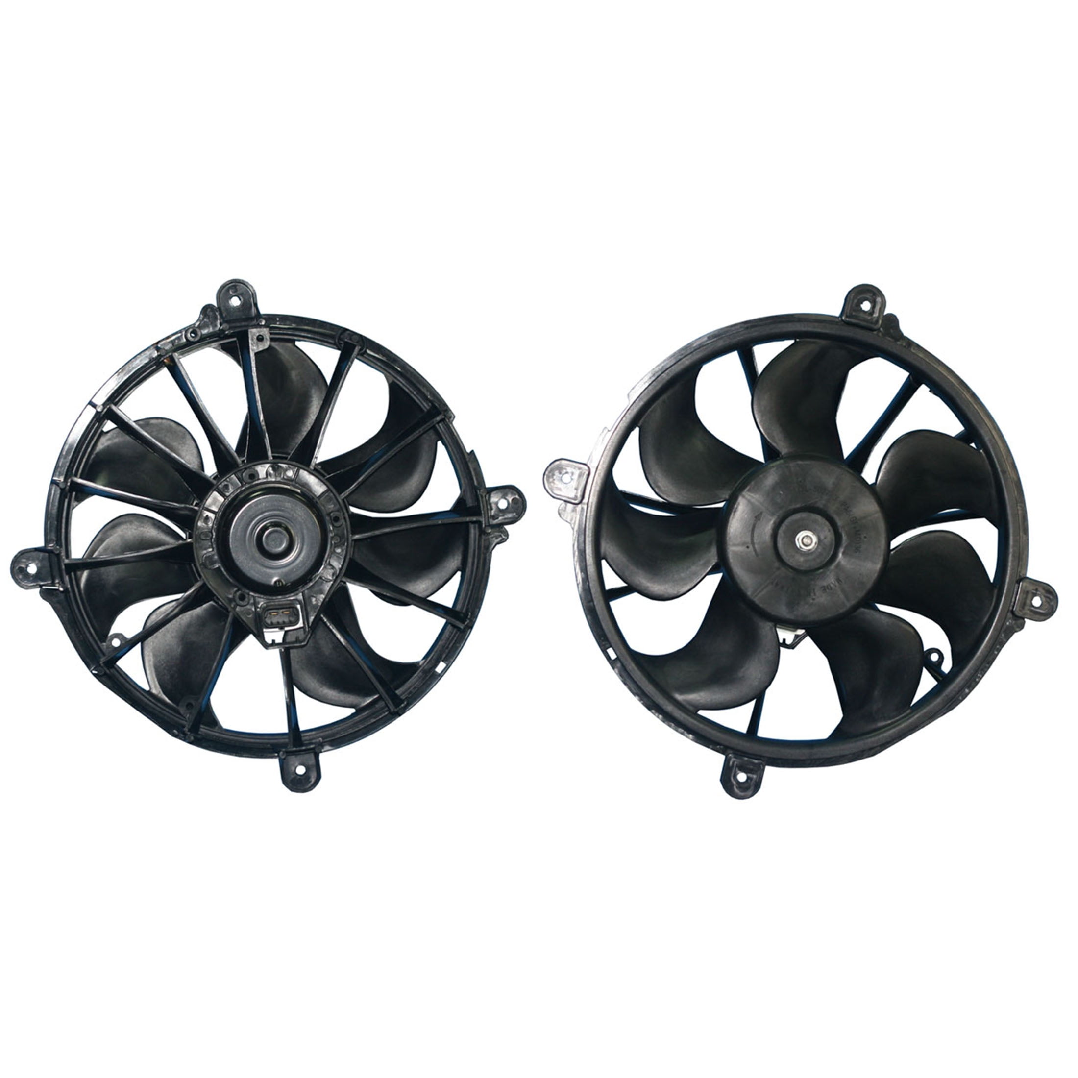 Agility Auto Parts 6016113 A/C Condenser Fan Assembly for GM Specific ...