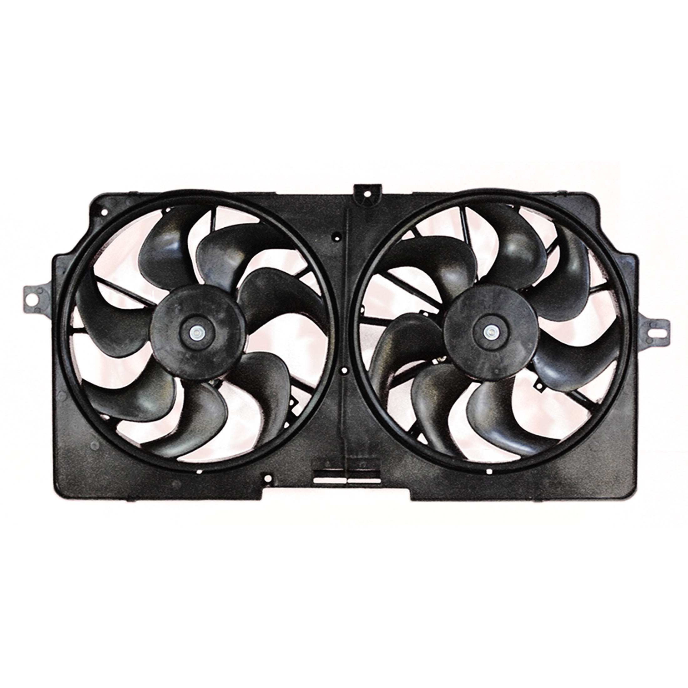 Agility Auto Parts 6016128 Dual Radiator and Condenser Fan Assembly for ...