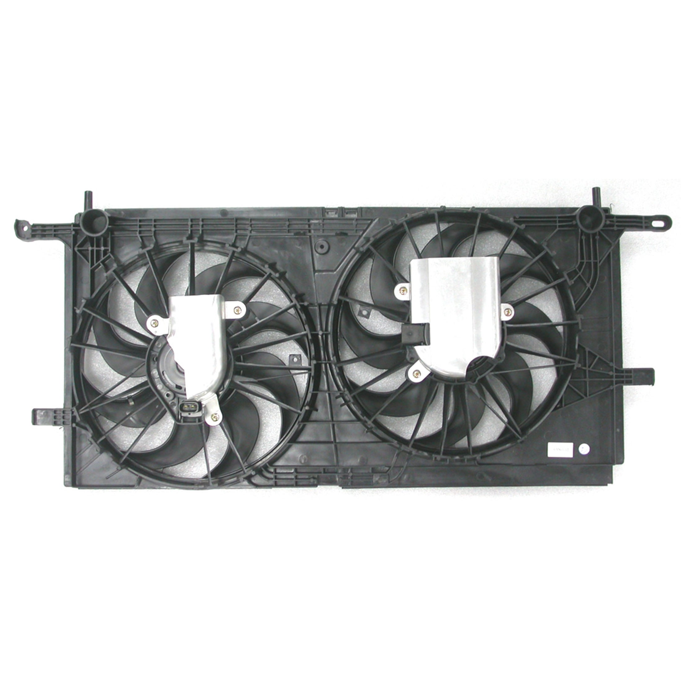 Agility Auto Parts 6016129 Dual Radiator and Condenser Fan Assembly for ...
