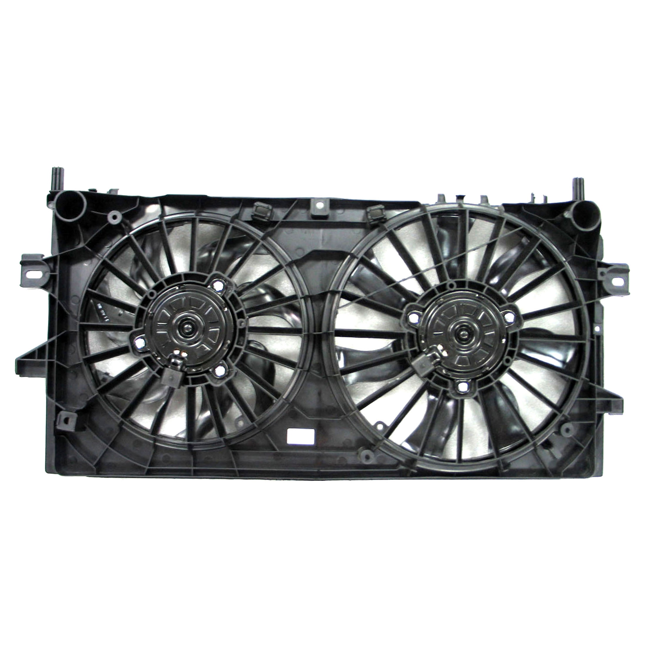 Agility Auto Parts 6016141 Dual Radiator and Condenser Fan Assembly for ...