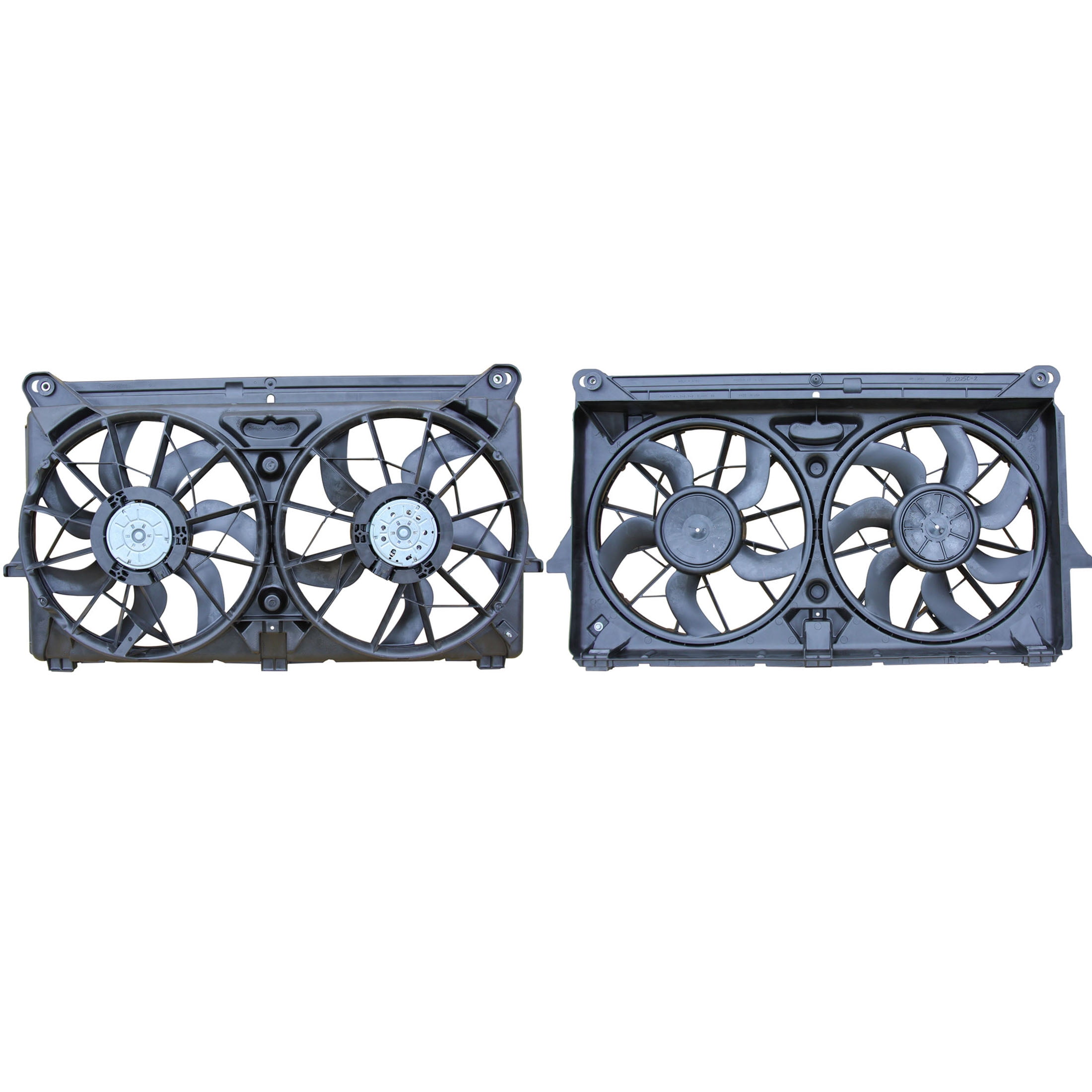 Agility Auto Parts 6016157 Dual Radiator and Condenser Fan Assembly for ...