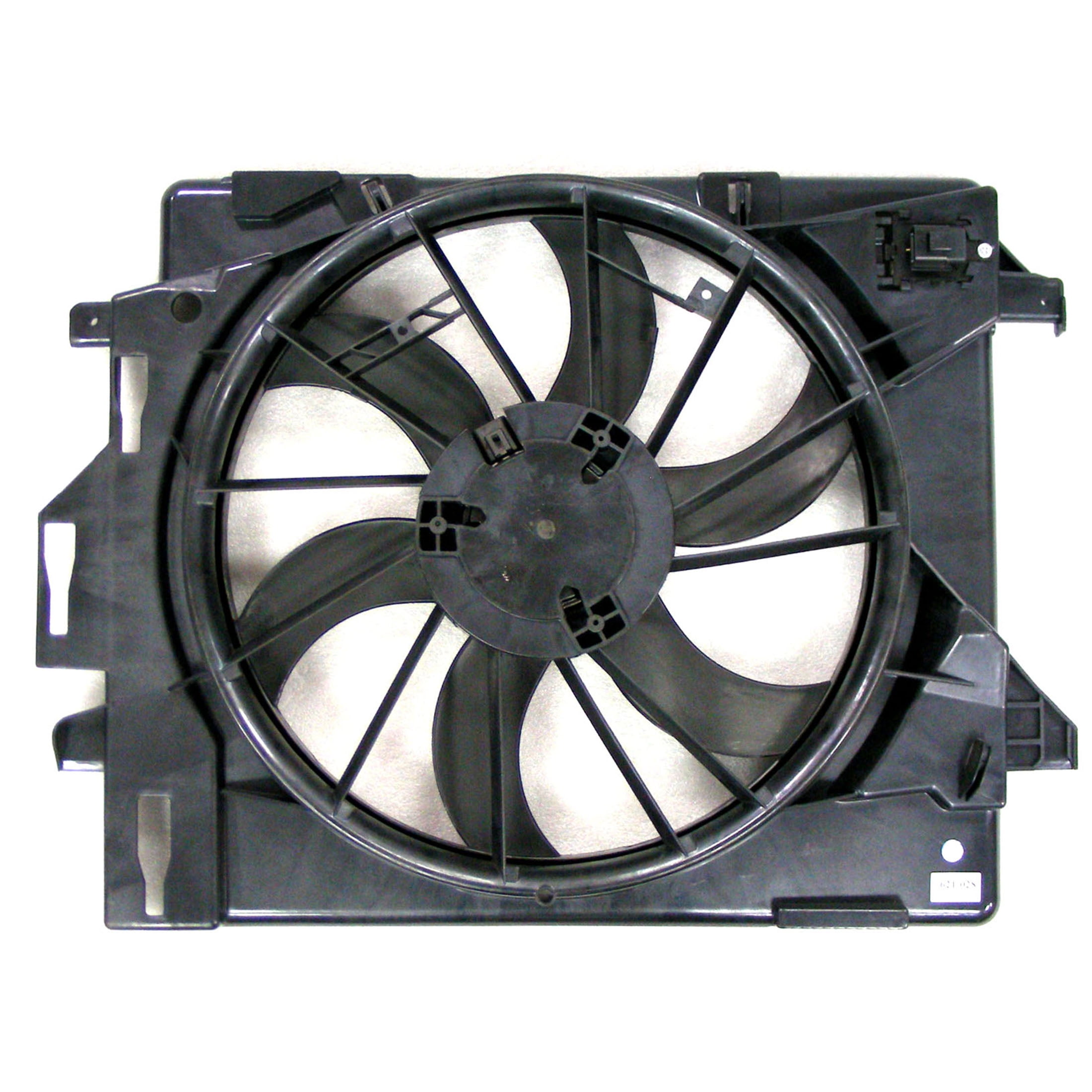 Agility Auto Parts 6017127 Dual Radiator and Condenser Fan Assembly for ...