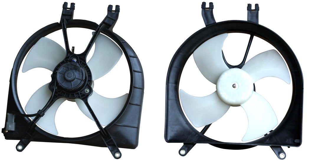 Agility Auto Parts 6019109 Engine Cooling Fan Assembly for Honda ...