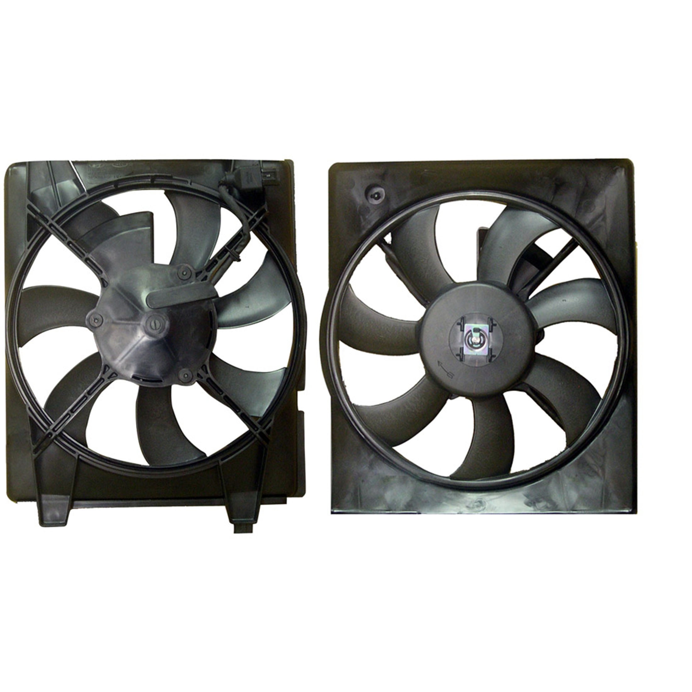 Agility Auto Parts 6020104 A/C Condenser Fan Assembly for Hyundai ...