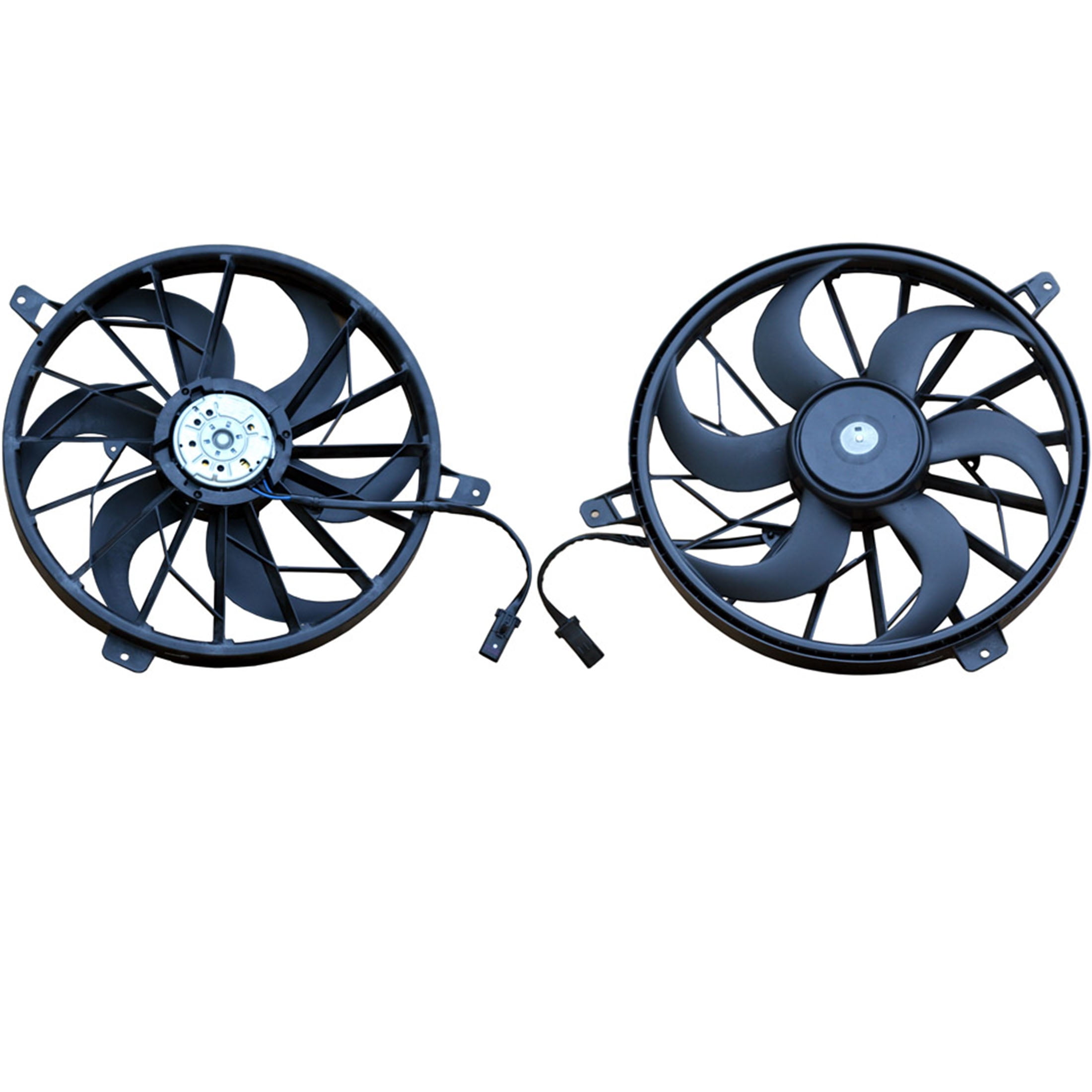 Agility Auto Parts 6022107 Dual Radiator and Condenser Fan Assembly for ...