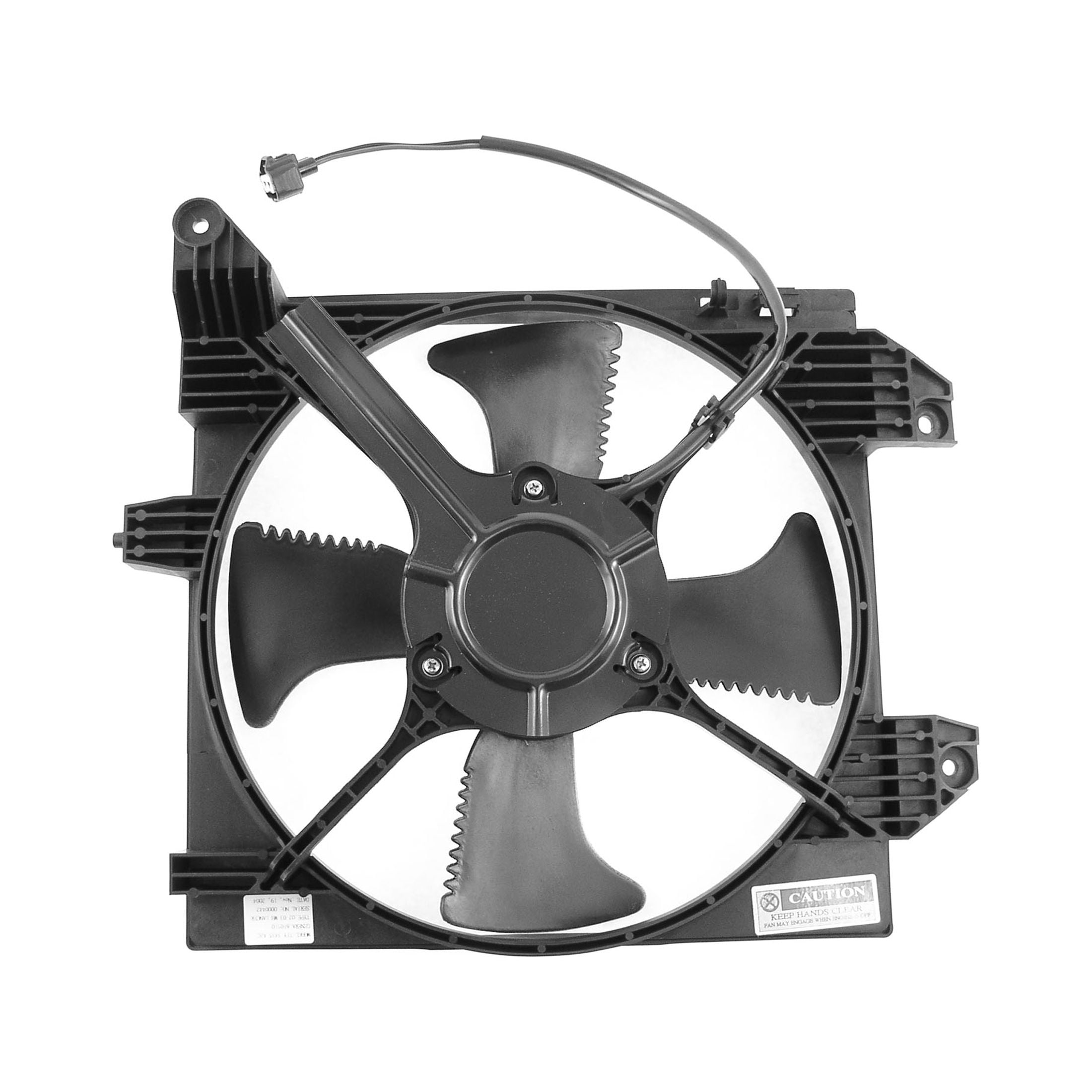 Agility Auto Parts 6026119 A/C Condenser Fan Assembly for Mitsubishi ...