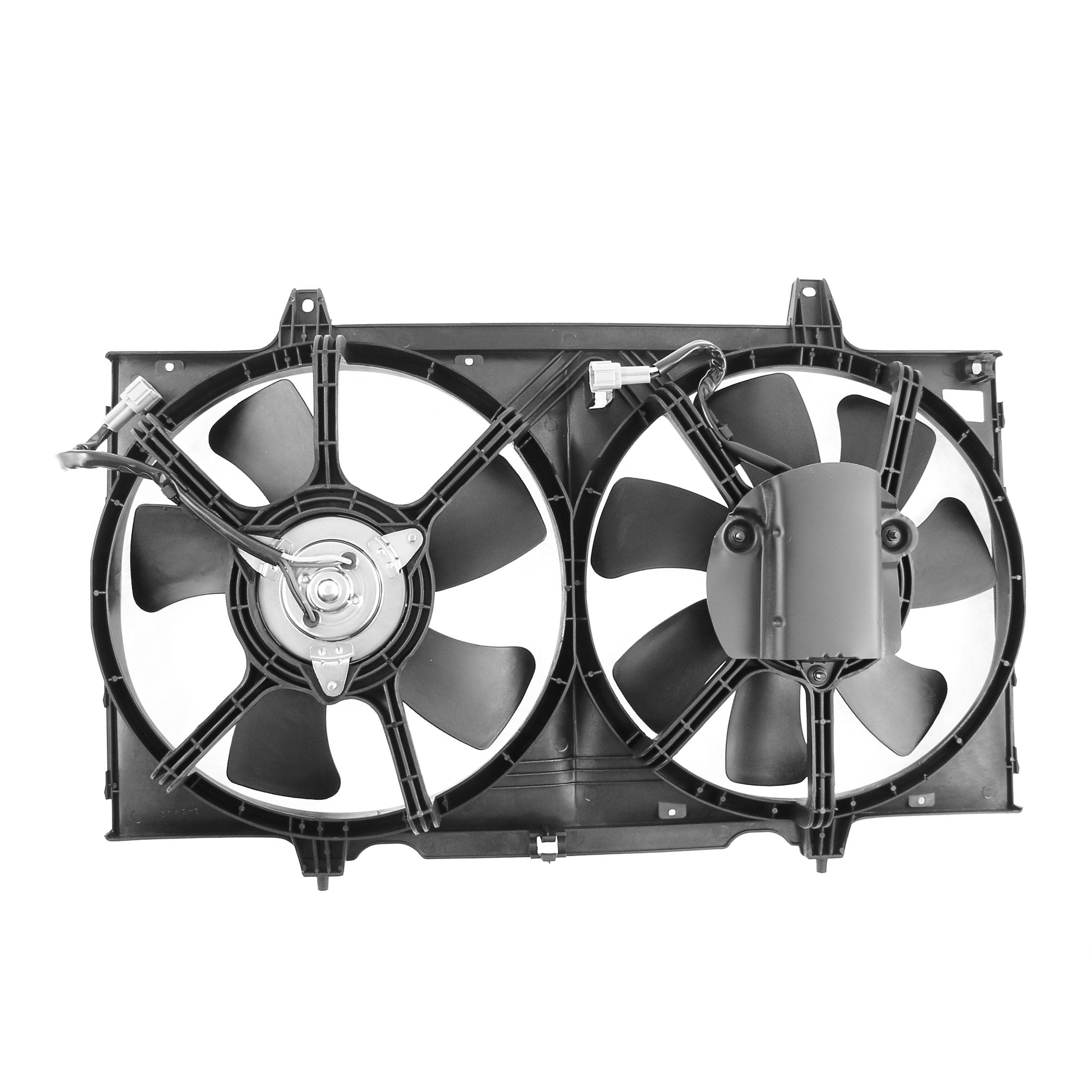 Agility Auto Parts 6029102 Dual Radiator and Condenser Fan Assembly for ...