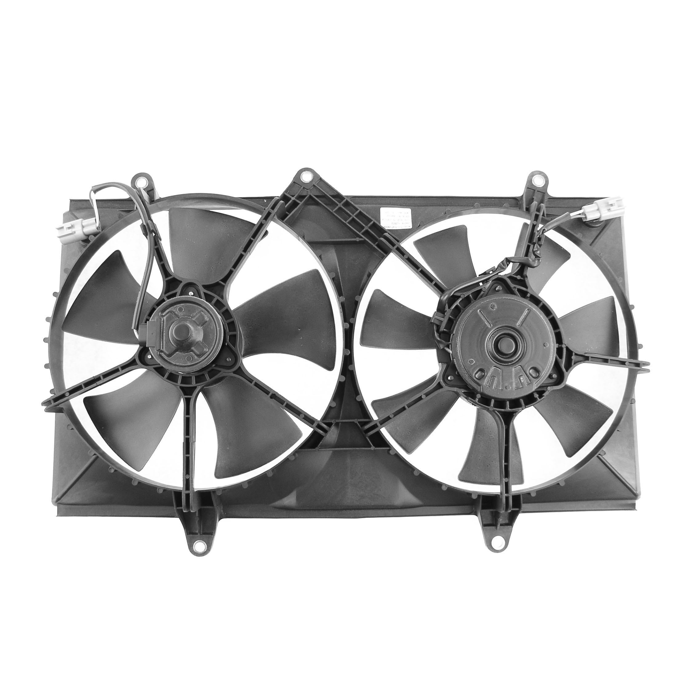 Agility Auto Parts 6034117 Dual Radiator and Condenser Fan Assembly for ...