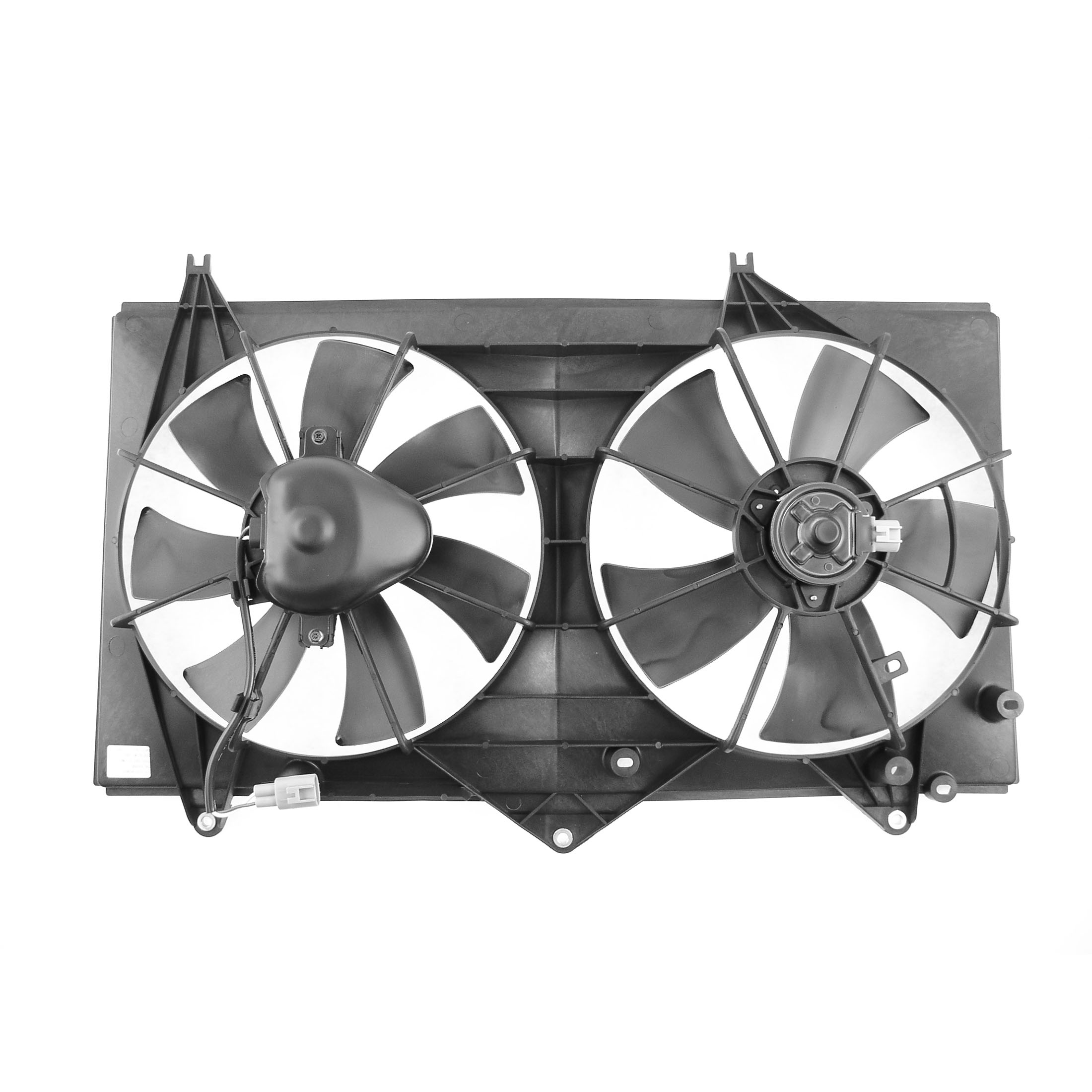 TYC 622580 Dual Radiator and Condenser Fan Assembly Fits select: 2012 ...