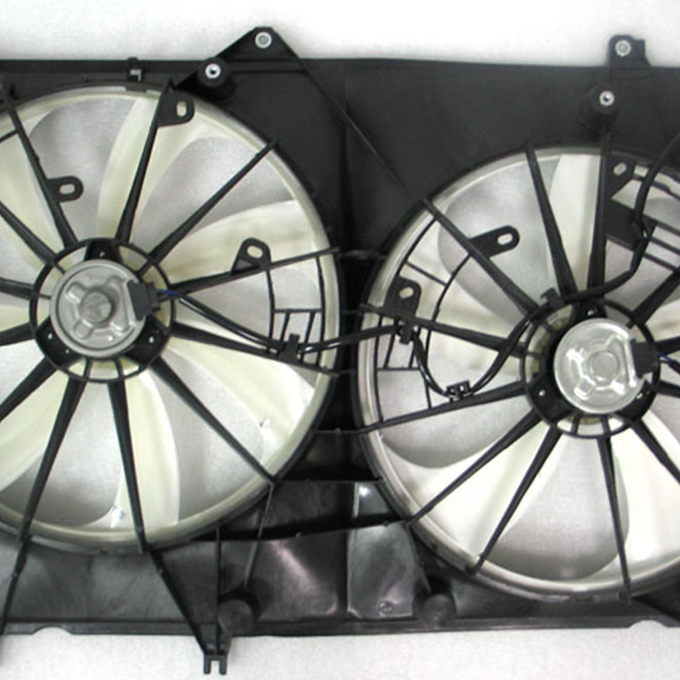 Agility Auto Parts 6034150 Dual Radiator and Condenser Fan Assembly for ...