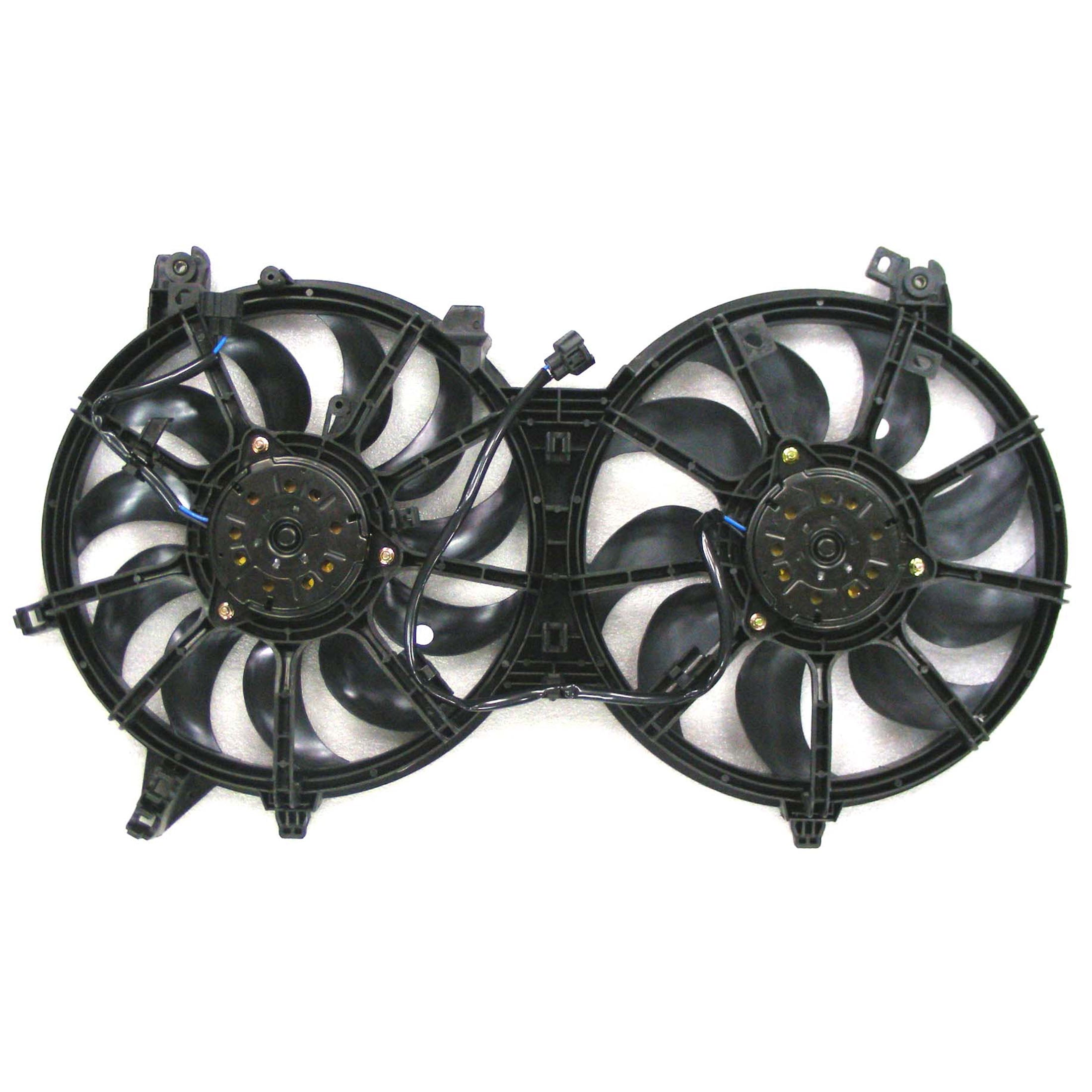 Agility Auto Parts 6036104 Dual Radiator and Condenser Fan Assembly for ...
