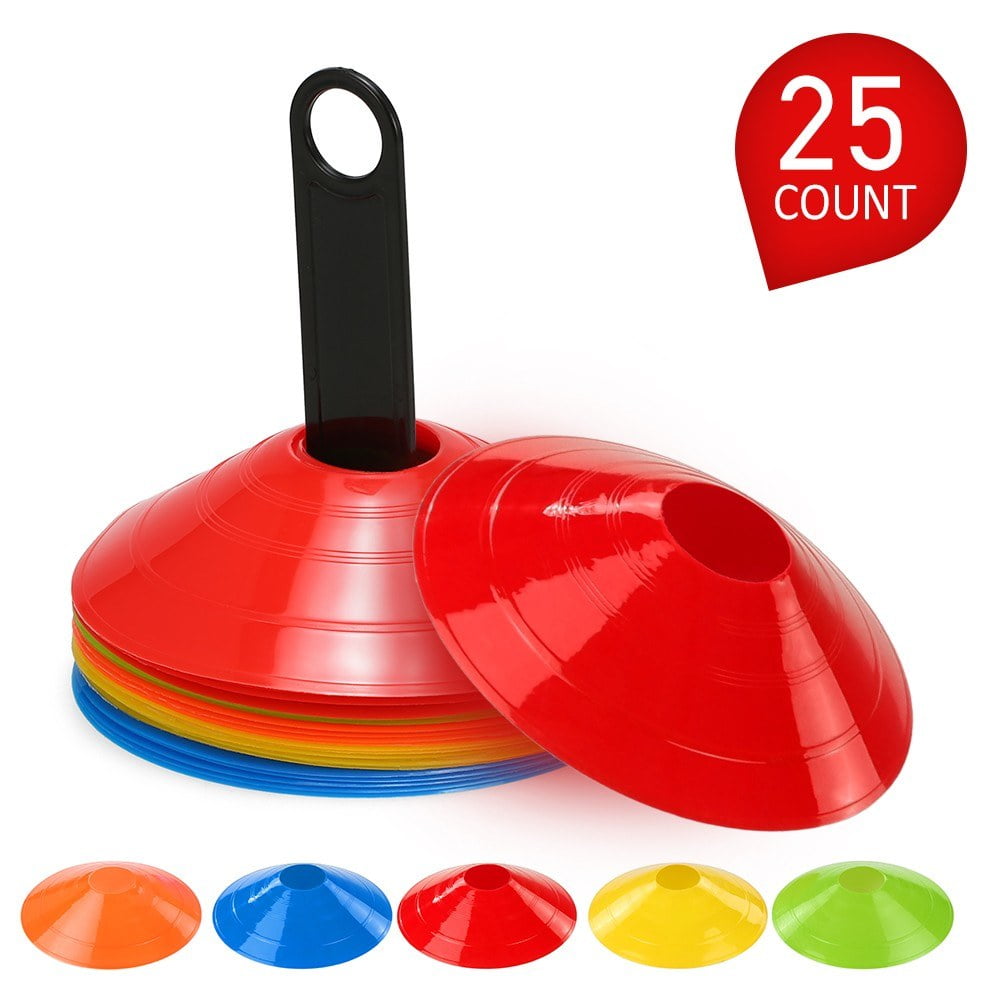 Agility Disc Cone Set 25 Count - Walmart.com