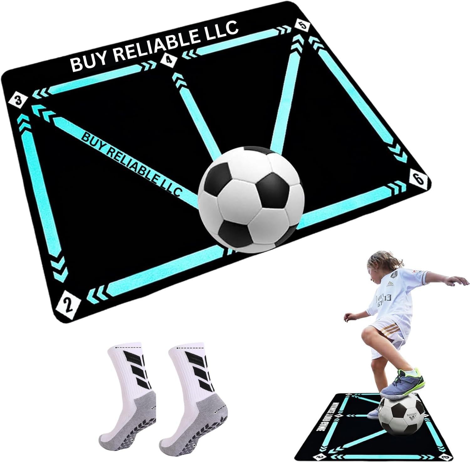 Agility Footstep Training Mat - Walmart.com