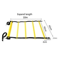 Yes4All Speed and Agility Training Ladder with Carry Bag - 8 Rung ...