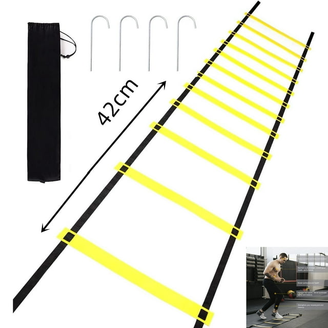 Agility Ladder Speed Training Equipment, Speed Ladder to Boost Fitness Workout Equipment for ...