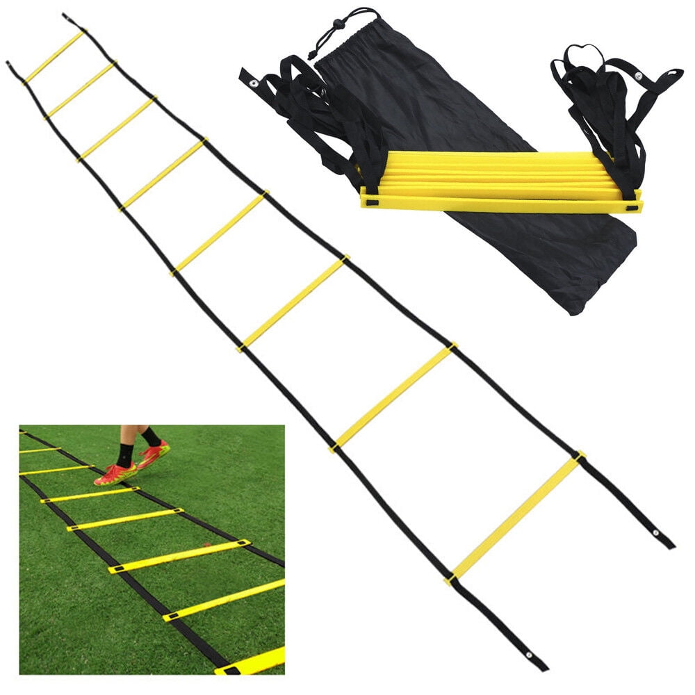 Agility Ladder Speed Training Set 8/12/20 Rung for Soccer Football Carrying Bag - Walmart.com