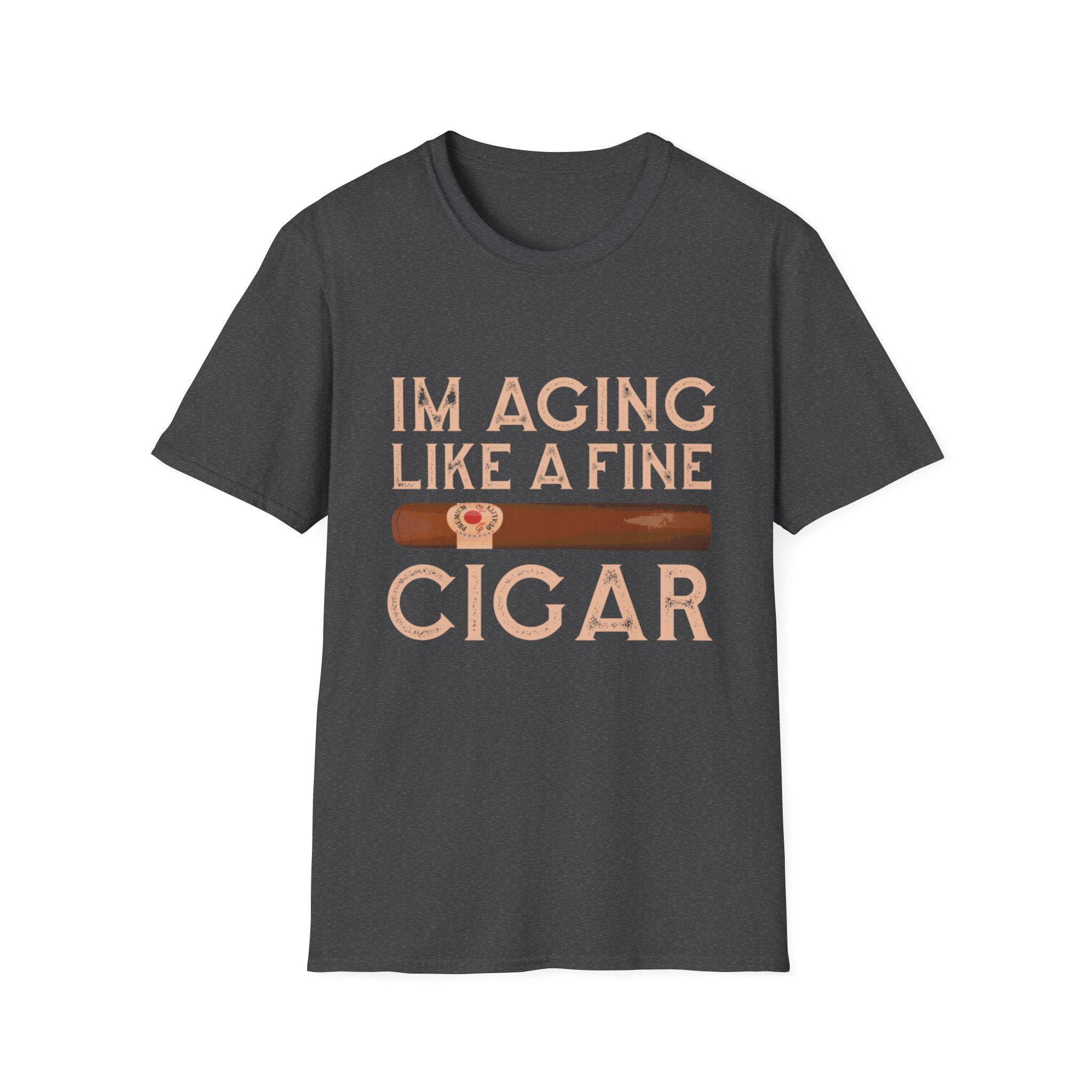 Aging Like A Fine Cigar Graphic Humor Smokers T-Shirt - Walmart.com