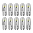Agiufgs 10 Pack T10 LED Bulb 3W 120LM 6500K White Parking, Cob LED Chip ...