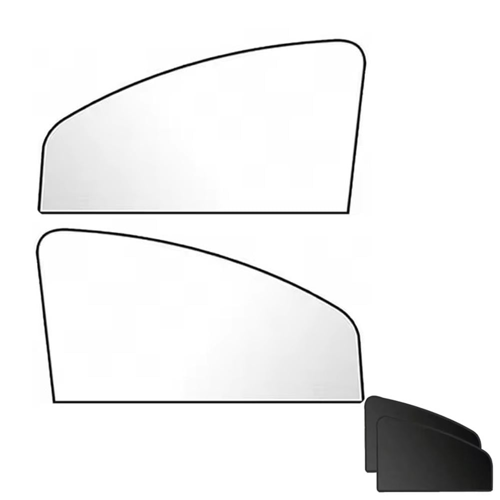 Agiufgs 2 Pack Magnetic Car Sunshade Curtains 4pcs Uv, Blocks Sunlight ...