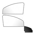 Agiufgs 2 Pack Magnetic Car Sunshade Curtains 4pcs Uv, Blocks Sunlight ...