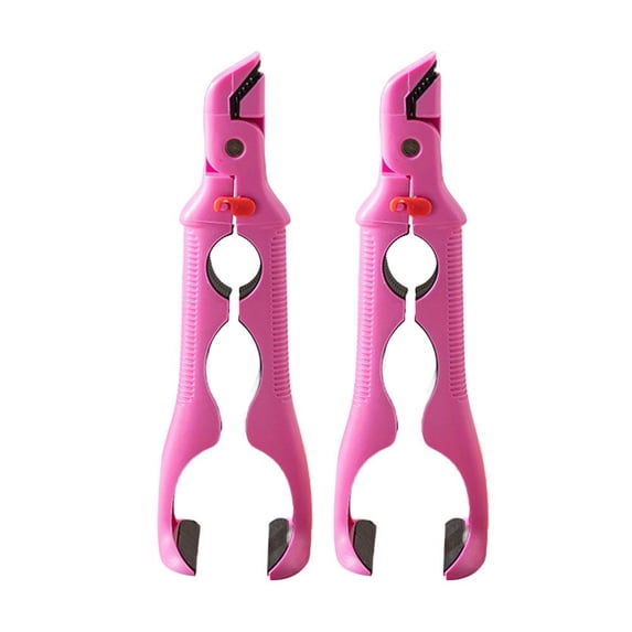 Agiufgs 2 Pack Silicone Pot Clamp 2-Pack, Multi-Angle Heat-Resistant ...