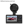 Agiufgs 3 Channel Dash Cam, Triple View Recording with Night Vision at ...
