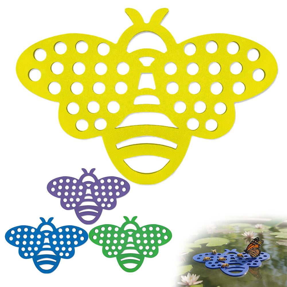 Agiufgs 4 Pack Bee Watering Station Floating Platform, Safe Hydration ...