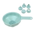 Agiufgs 7-in-1 Funnel Set Plastic, Multifunctional Kitchen Tool for ...