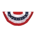 Agiufgs American Fan Fold Flag, Semi-Circular Fan Shape with Reinforced ...