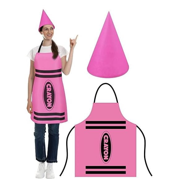 Agiufgs Art Apron and, Protective Smock with Full Coverage, for ...