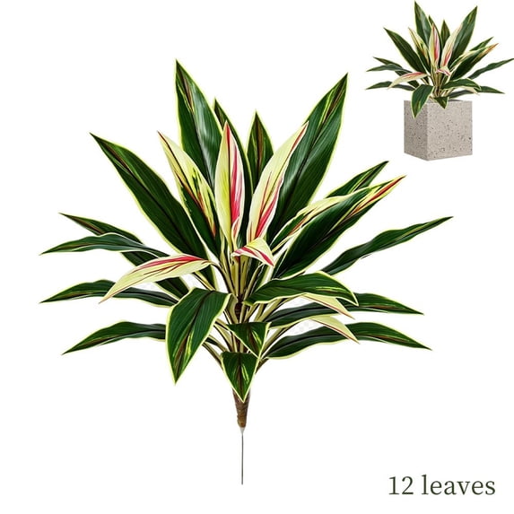 Agiufgs Artificial Agave Plant 20.47, Lifelike Plastic Decor, for Shelf ...