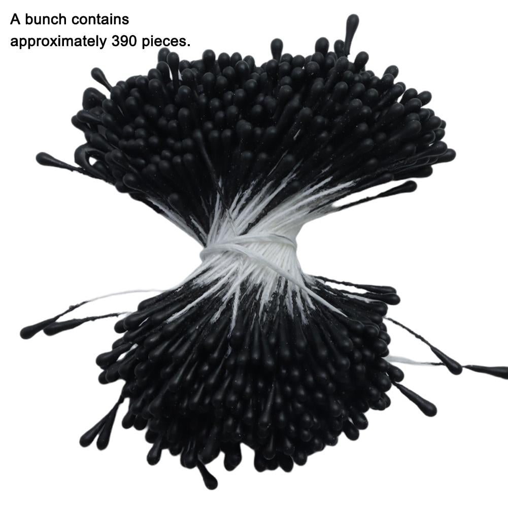 Agiufgs Artificial Flower Stamens 2.28, Vibrant Yellow Matte for ...
