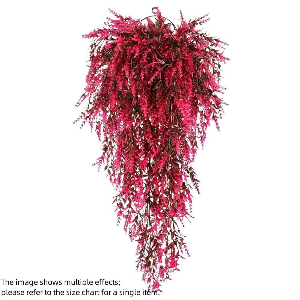 Agiufgs 2 Pack Artificial Hanging Plants 30.3 in, Draping Effect, for ...