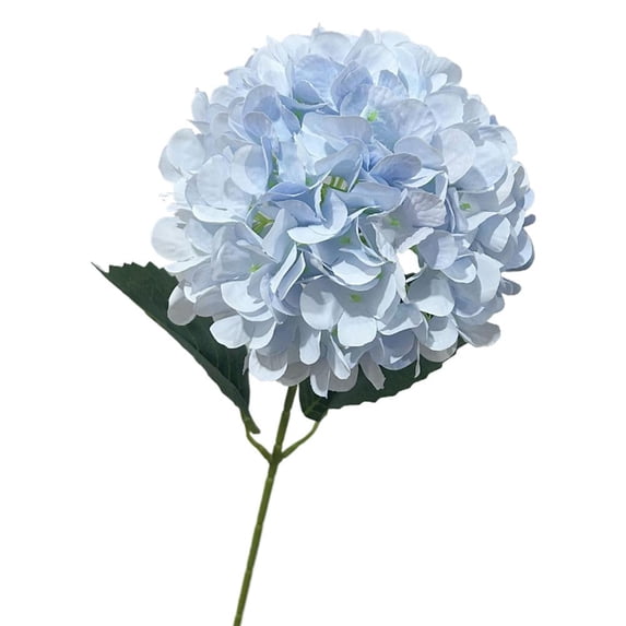 Agiufgs Artificial Hydrangea Flower 22.8, Lifelike Silk Petals and ...