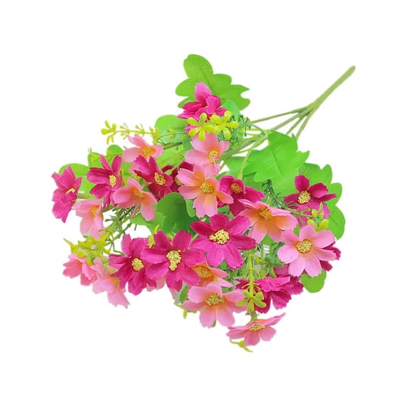 Agiufgs Artificial Silk Flowers, Realistic Lifelike Look with Flexible ...