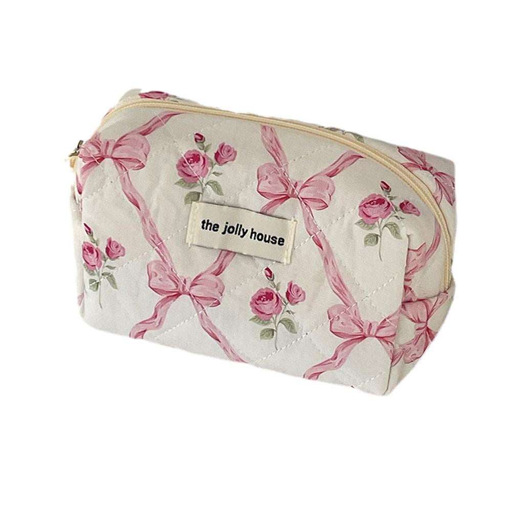 Agiufgs Bag 24x16x5.91 in, Large Capacity with Bow and Flower Design ...