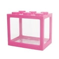 Agiufgs Building Blocks Betta Fish Tank 10x12x3.15 in, High ...