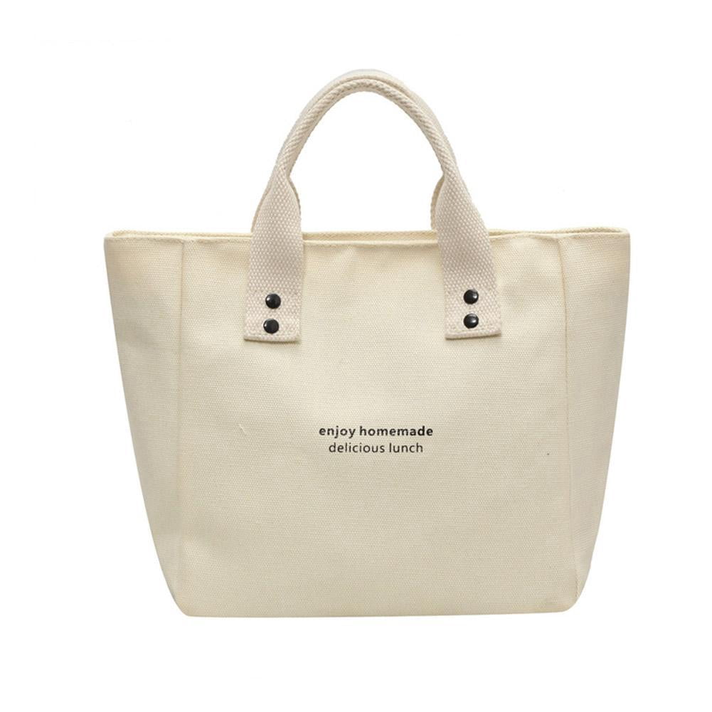 Agiufgs Canvas Tote Bag 31x12x8.66 in Lunch Insulated Bag, Double as ...