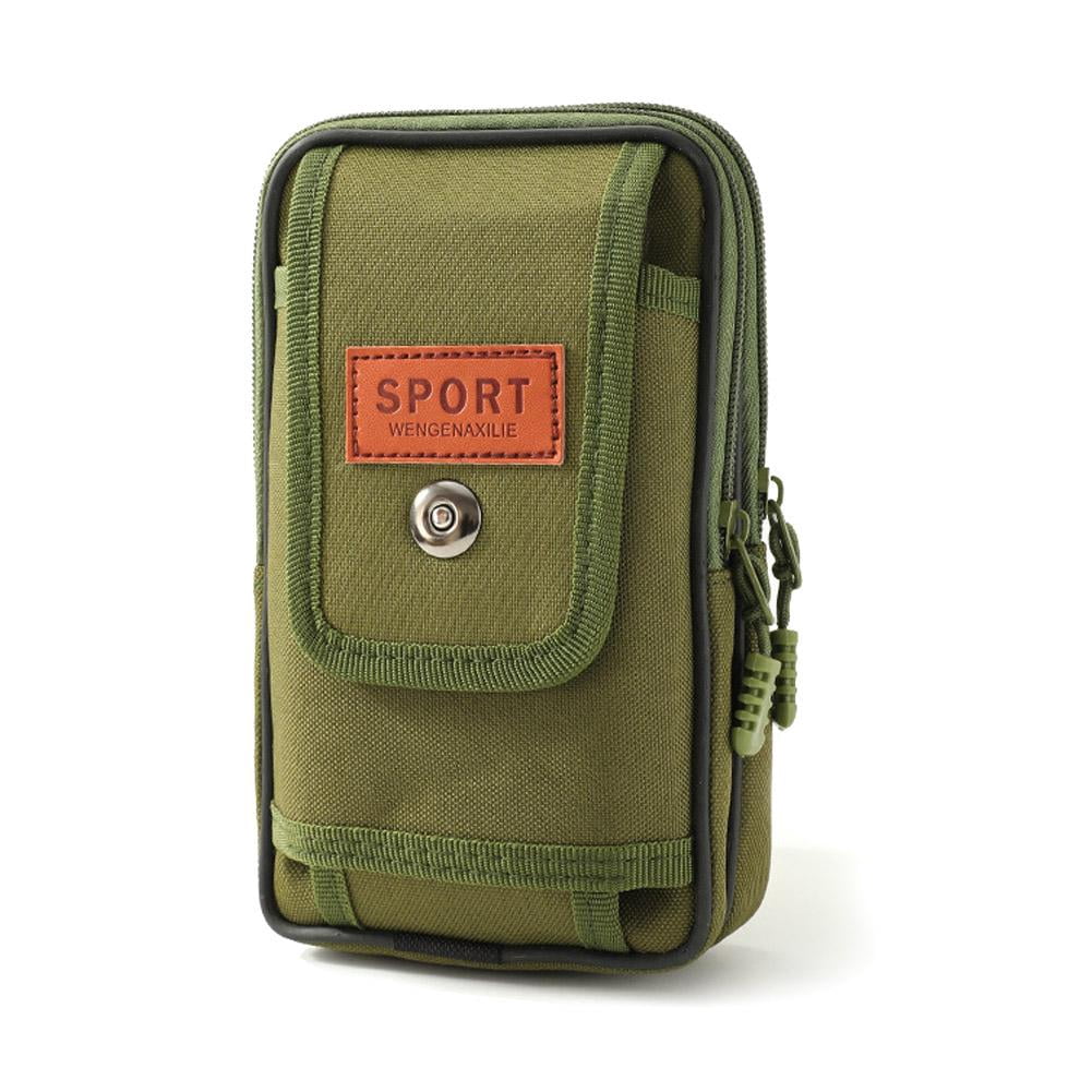 Agiufgs Canvas Waist Pack High-Density, Large Capacity Organizer with ...