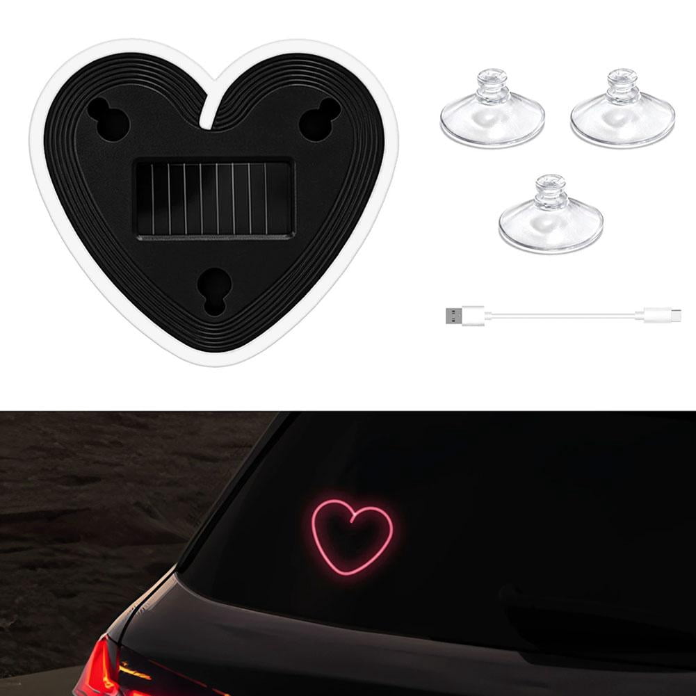 Agiufgs Car Ambient Light Solar & USB-C, 40 Leds with 5 Colors and 5 ...