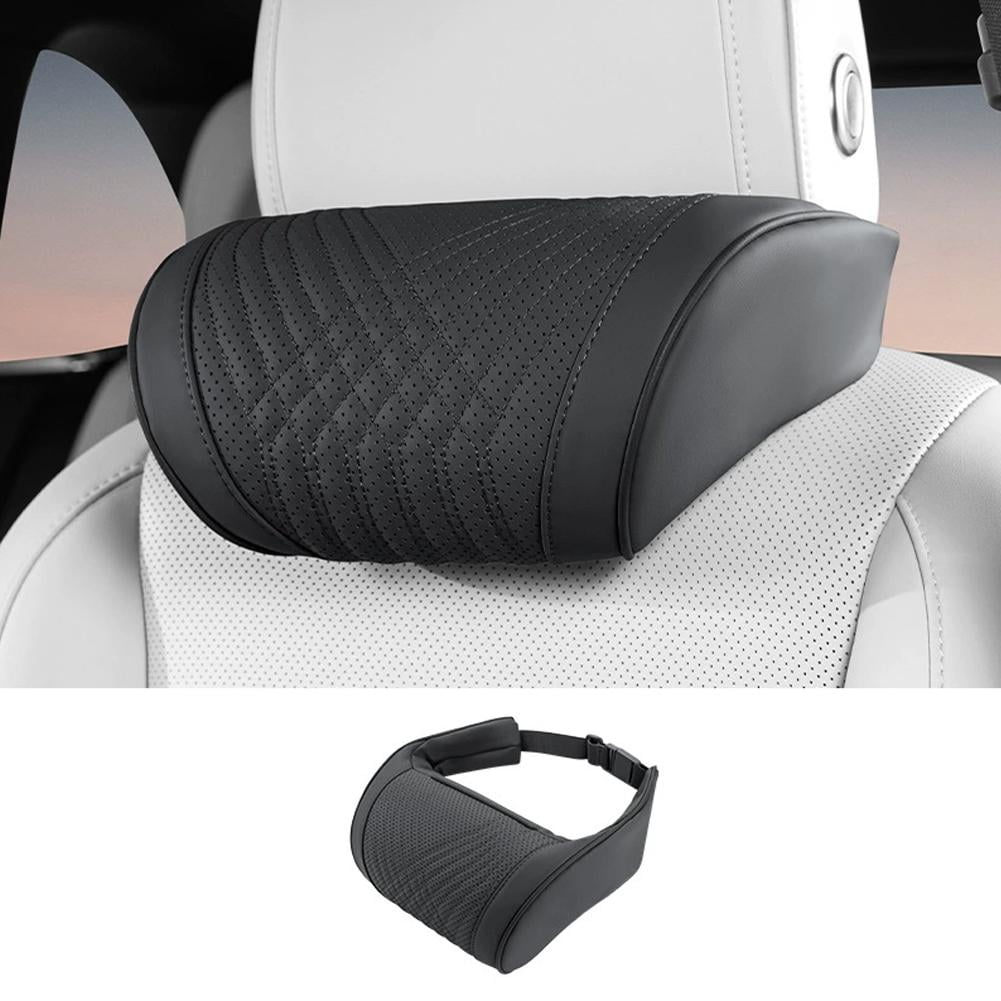 Agiufgs Car Headrest Pillow Memory Foam, Neck Support for Driving at a ...