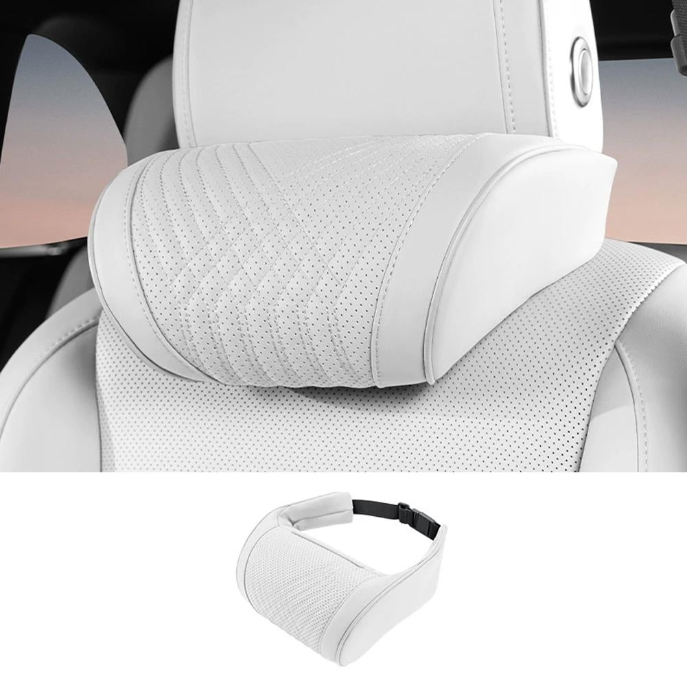Agiufgs Car Headrest Pillow Memory Foam, Neck Support for Driving at a ...