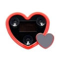 Agiufgs Car Heart Light Solar Powered LED Neon, 5 Light Modes with ...