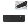Agiufgs Car Sun Visor Extender Pu Leather, Blocks Glare and Uv Rays ...