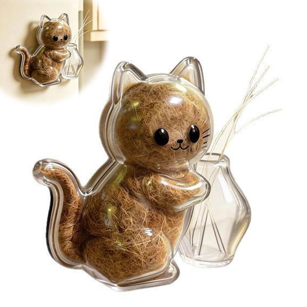 Agiufgs Cat Fridge Magnet 3.15 in ×, Preserves Pet Fur as Keepsake, for ...