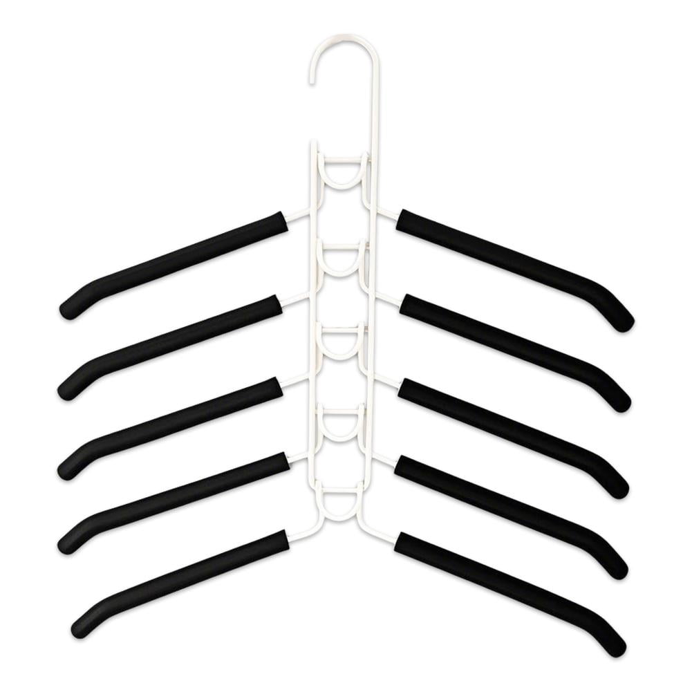 Agiufgs Clothes Hanger 44 X 15.75, Multi Layer Folding Design with ...