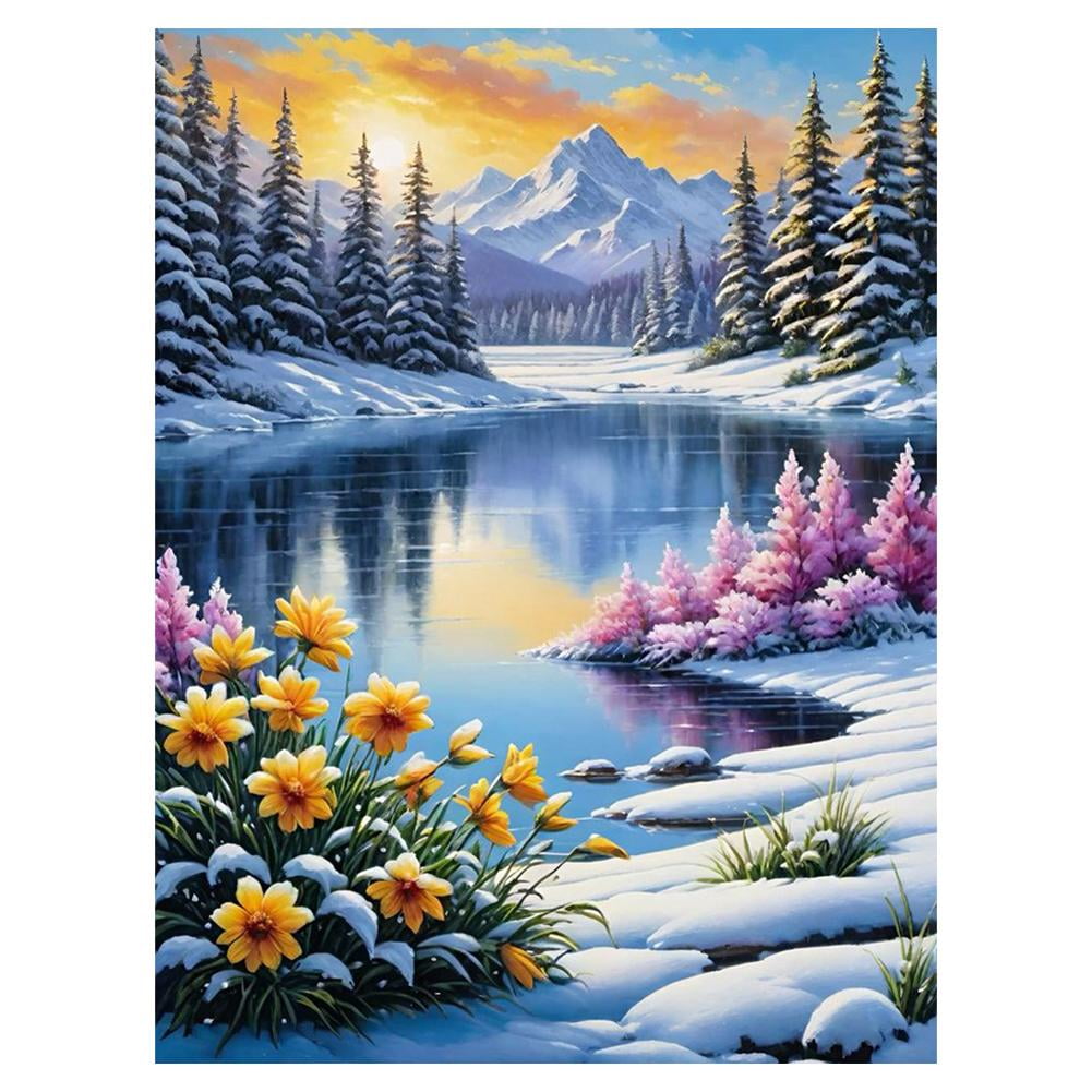 Agiufgs Diamond Art Painting Kit, Vibrant Artistic Expression with ...