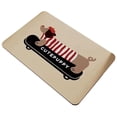 Agiufgs Diatomaceous Earth Bath Mat 40, -Fast Absorbency and Backing ...