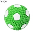 Agiufgs Dog Soccer Ball Toy Latex 3.74 in, Engaging Fetch and Tug Toy ...