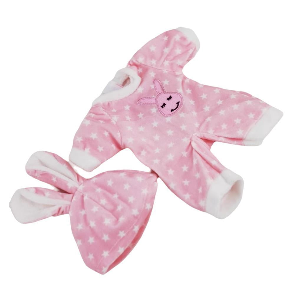 Agiufgs Doll Clothes Set for 12 in Outfit Dress, Cute Pink Frog Design ...
